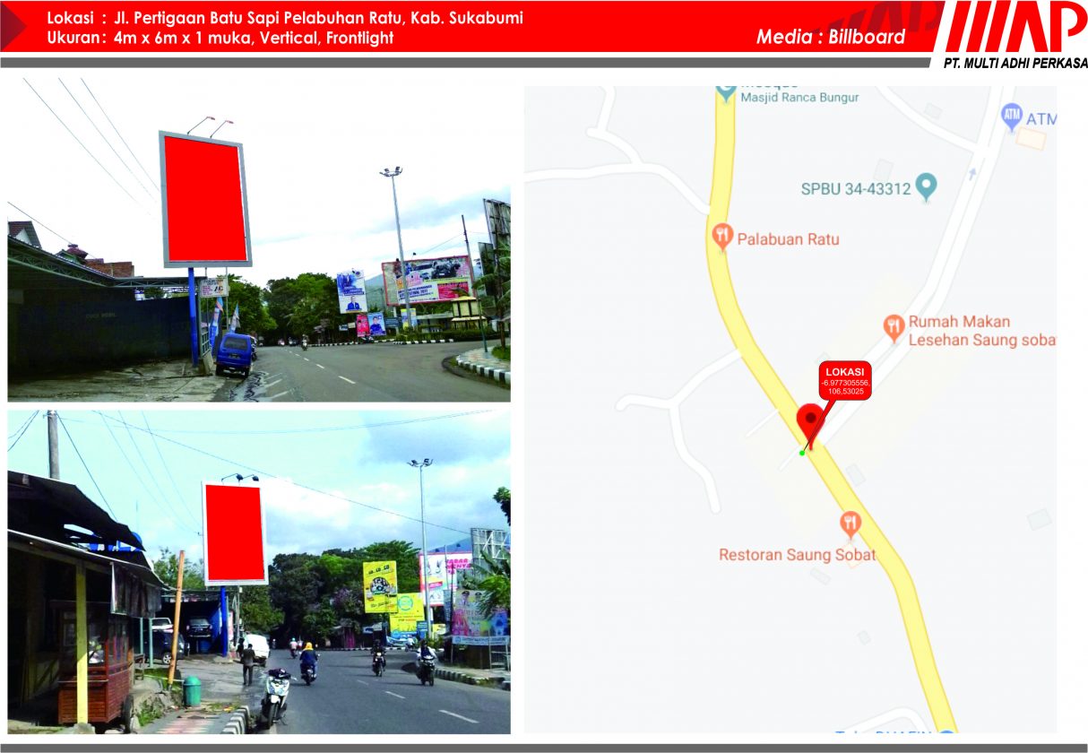 Multi Adhi Perkasa - Pertigaan Jl. Batu Sapi, Pelabuhan Ratu Kab. Sukabumi