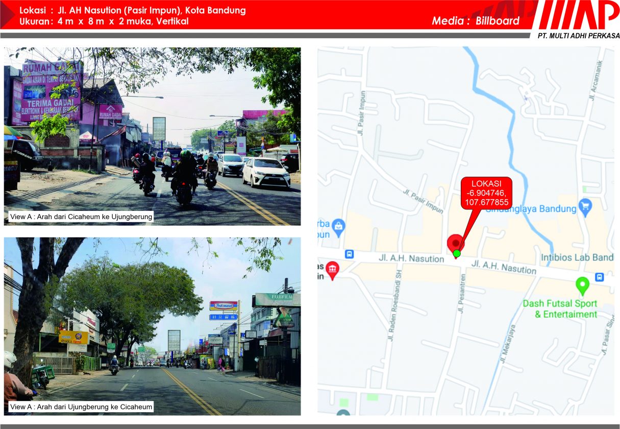 Multi Adhi Perkasa - Jl. AH. Nasution Pertigaan Jl. Pasir Impun Kota ...